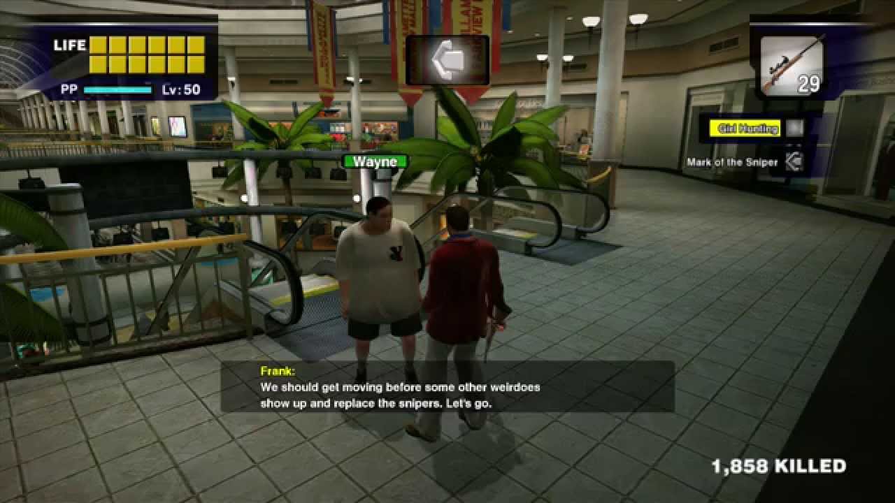 'Dead Rising' Walkthrough Part 10- 'Mark of the Sniper!' - YouTube