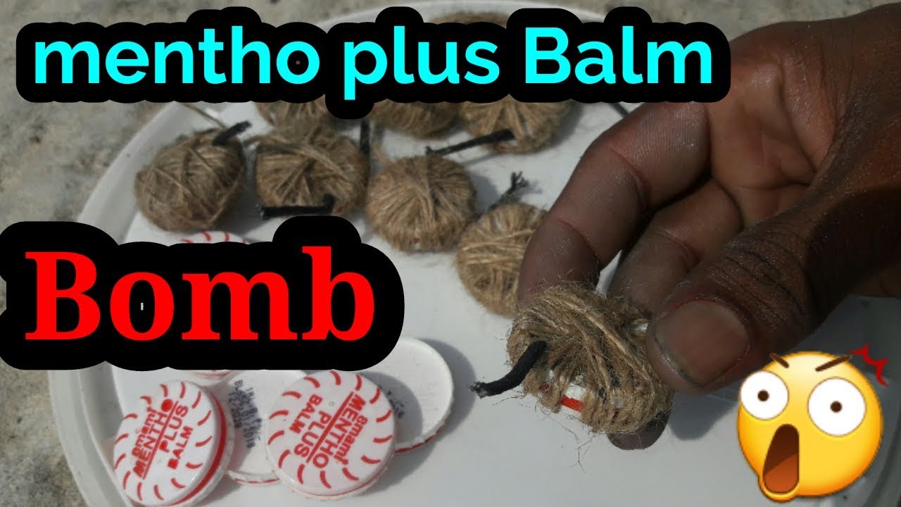 Mentho plus Balm BOMB - YouTube