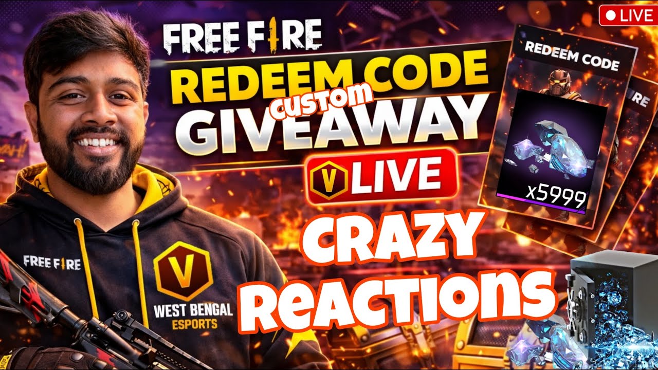 1000 REDEEM CODE GIVEAWAY V BADGE CUSTOMS CRAZY REACTIONS GUILD TEST ...