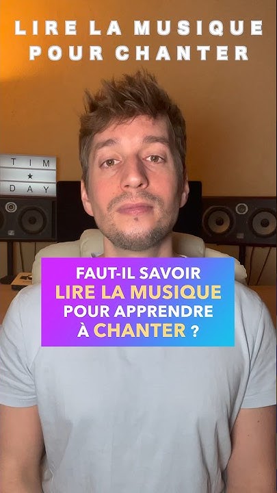 Faut-il savoir lire la musique pour apprendre à chanter ? - YouTube