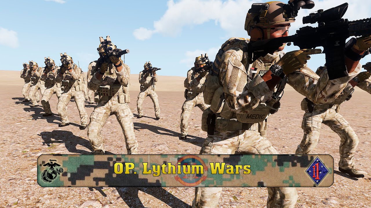 OP. Lythium Wars| Lythium | 11thMEU | Arma 3 - YouTube