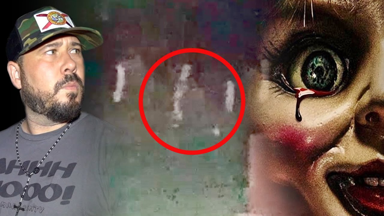 Terrifying Ghost Woman Caught On Camera (Annabelle Cemetery) - YouTube