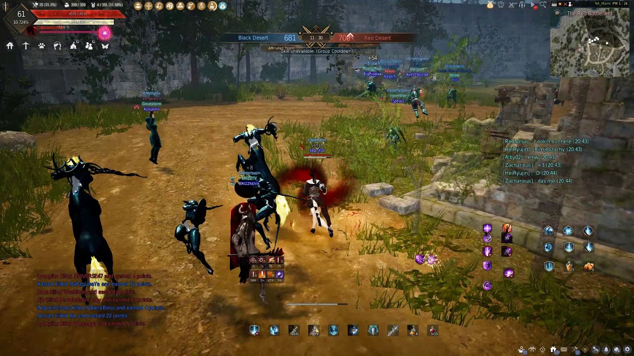 BDO - Nova Awakening PVP RBF and some Node war Highlights - YouTube