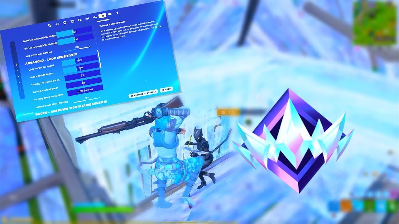 New *BEST* Controller Fortnite Settings/Sensitivity LINEAR *AIMBOT ...