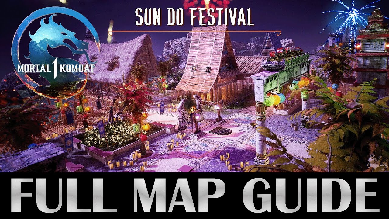 SUN DO FESTIVAL FULL MAP COMPLETION GUIDE | Mortal Kombat 1 Invasions ...