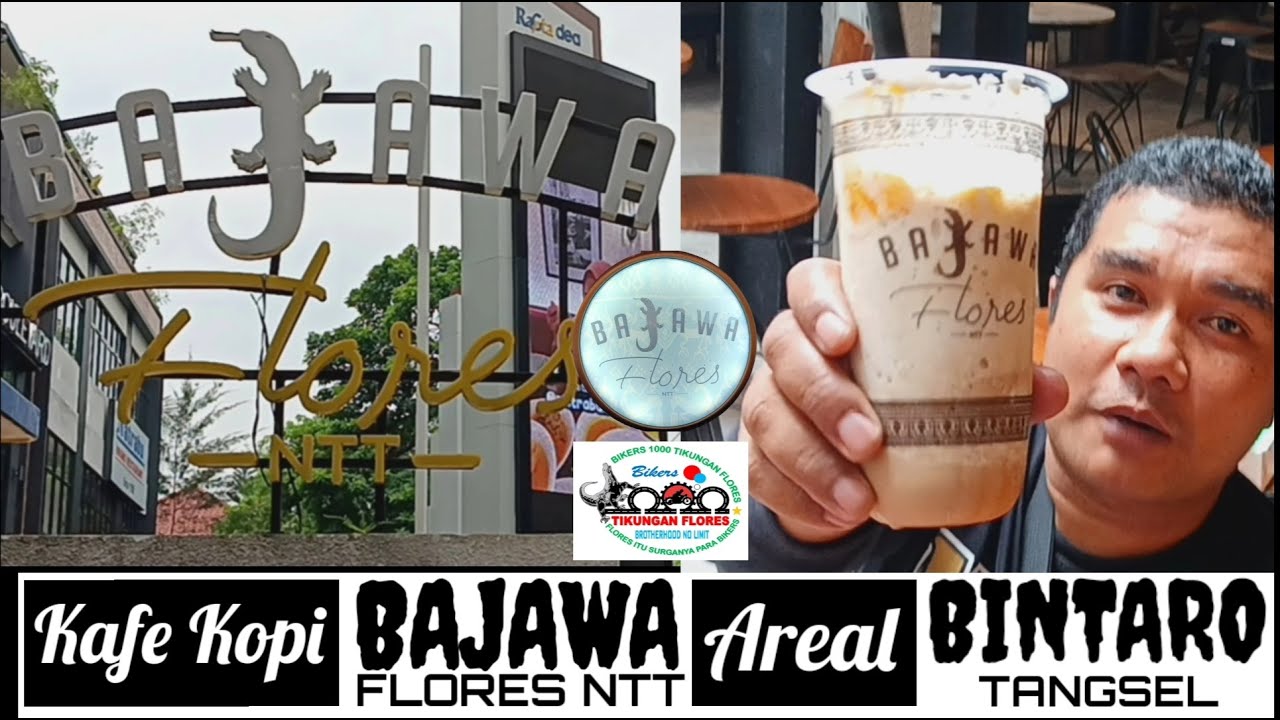 Kafe Kopi BAJAWA Areal BINTARO TANGSEL / Touring BIKERS 1000 TIKUNGAN FLORES / Lagu PUTAR-PUTAR ...