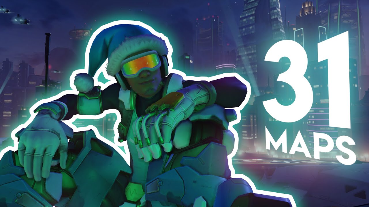 A LUCIO AROUND THE MAP TOUR FOR EVERY MAP IN THE GAME!! (100+ hours of ...