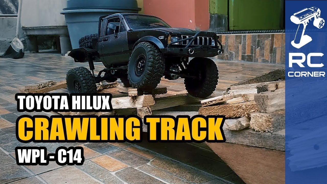 WPL C14 - Crawling Track at Home | RC Offroad Adventure - YouTube