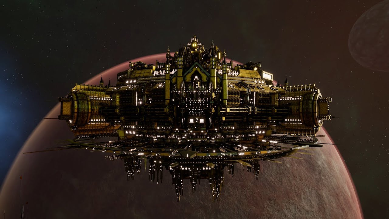 Imperial Fists vs Orks - Skalgrim Mod - Massive Battle - Battlefleet ...