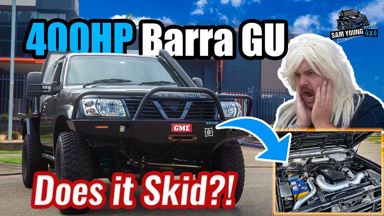 400hp Barra Swapped GU Patrol + Burnouts? Sussed With Sam Ep4 - YouTube