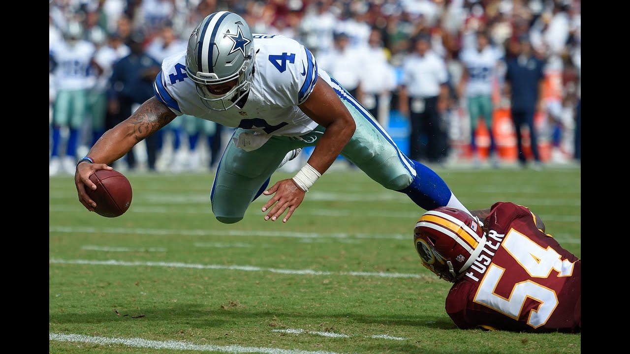 Cowboys Beat The Redskins!! Q&A!! Dak Dancing after the win!! - YouTube