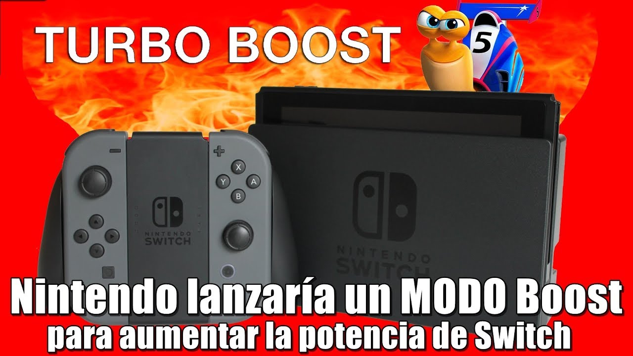 Nintendo switch con modo boost | Más potencia para la híbrida de ...