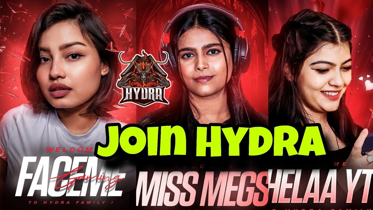 3 Cc Join HYDRA Official Announcement 📢 - YouTube