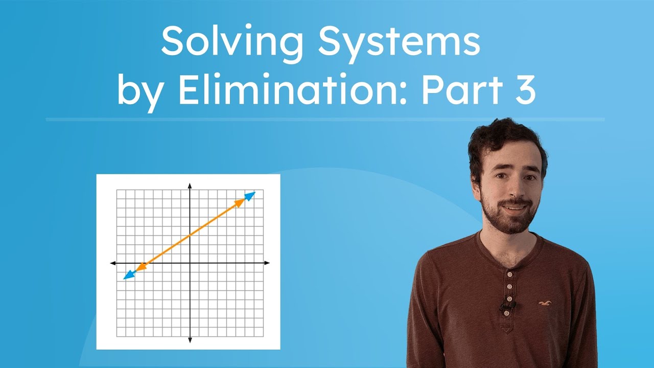 Solving Systems by Elimination: Part 3 – Advanced Elimination Problems ...
