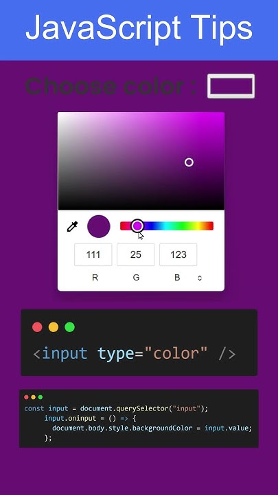 Change Background Color in JavaScript - YouTube