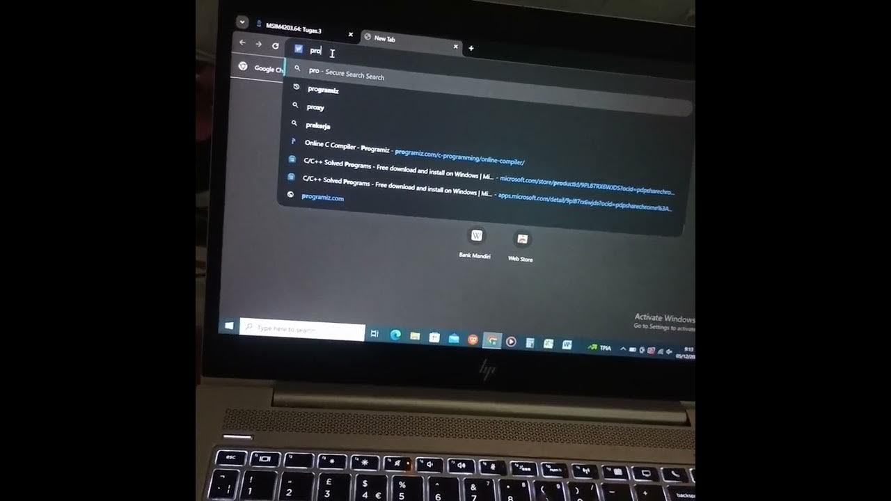 Tugas 3 Pratikum Algoritma dan Pemrograman MSIM4203_Romaulina048735936 - YouTube