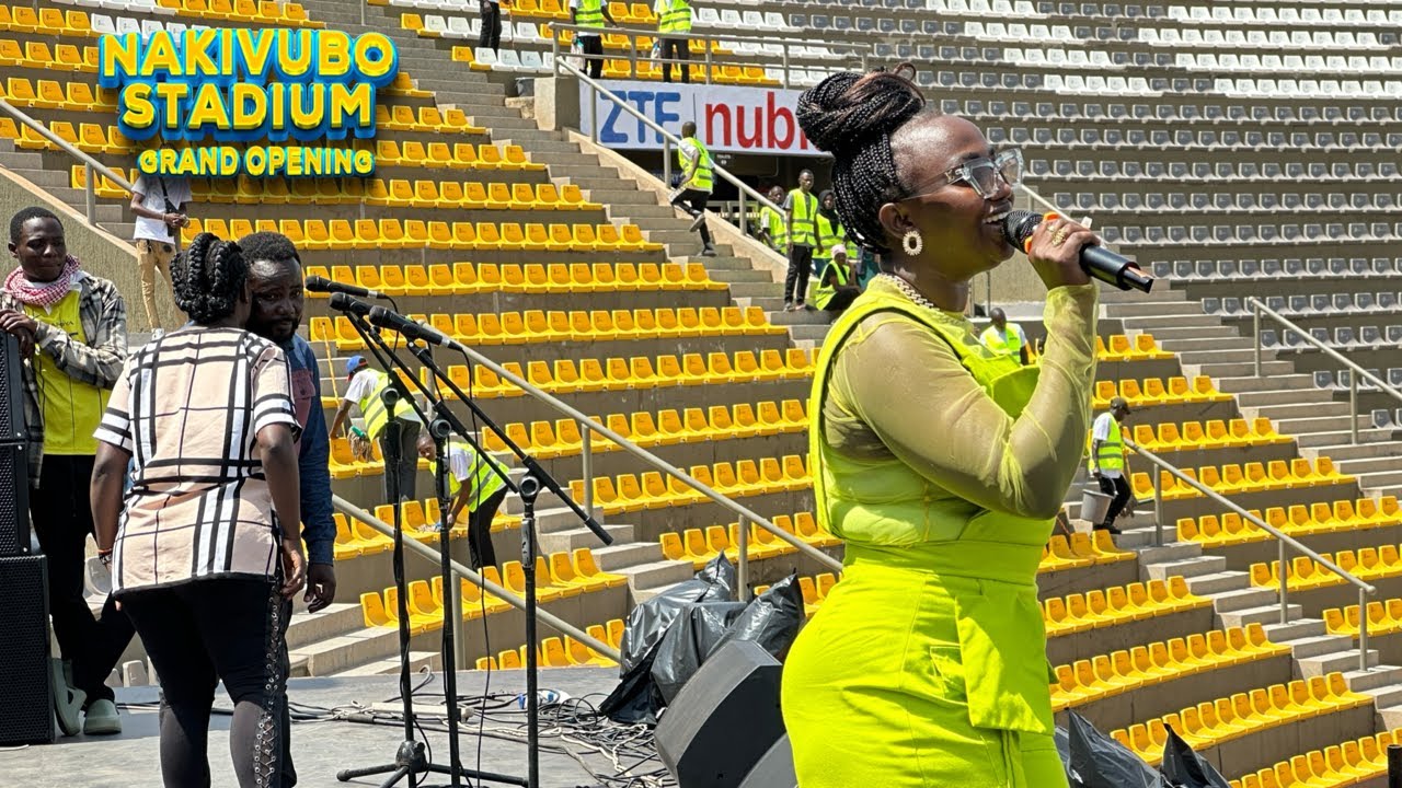 Nakivubo Stadium Grand Opening Sound Check - YouTube
