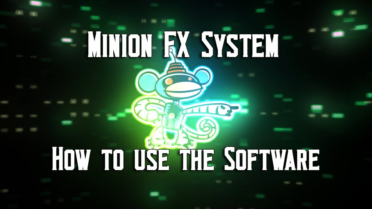 How To Use The Minion FX System Software - Robot Monkey Audio Lab - YouTube
