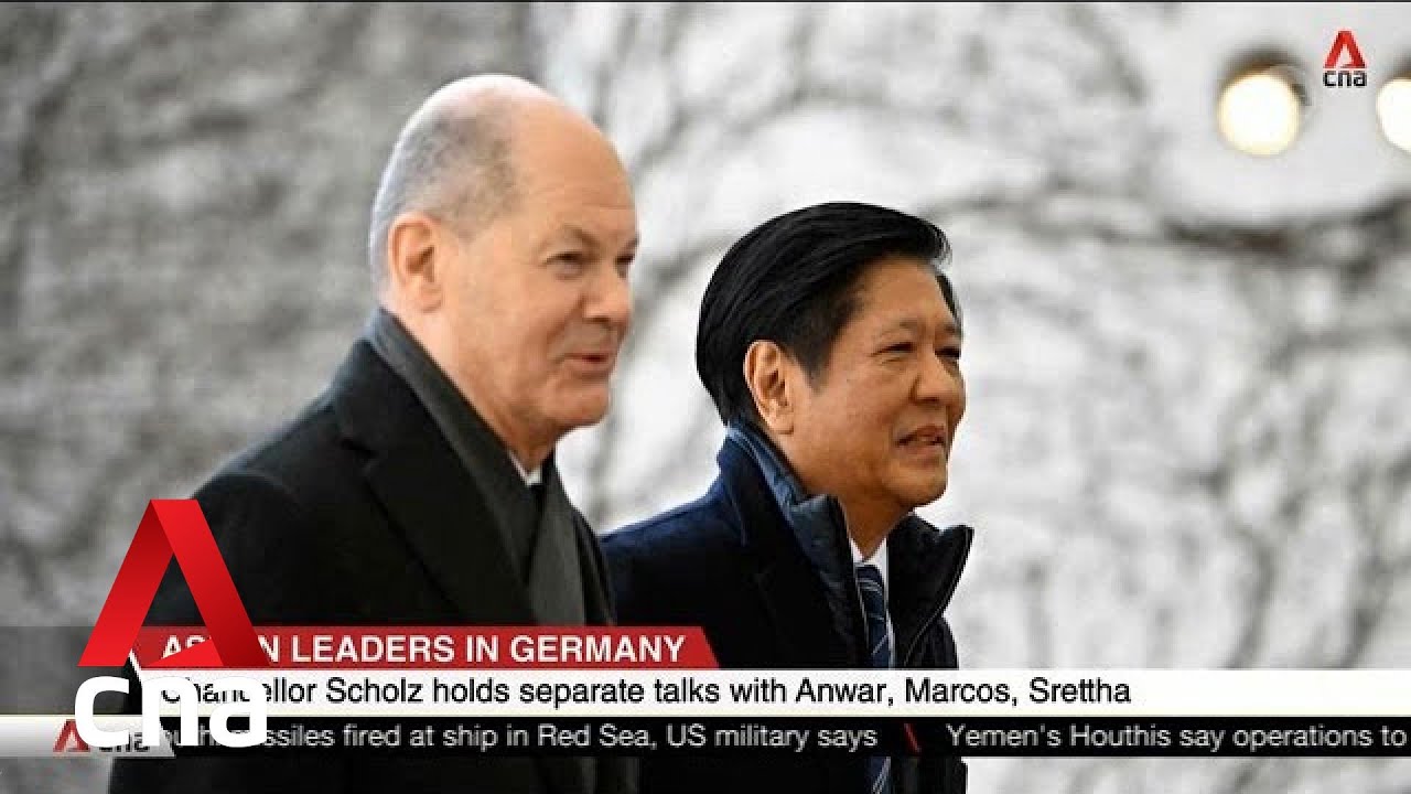 Chancellor Scholz holds separate talks with 3 ASEAN leaders in Germany ...
