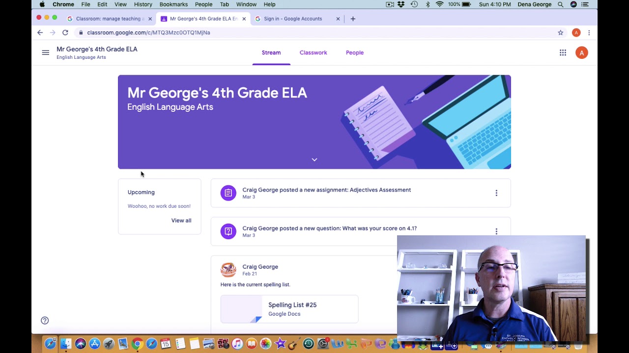 Google Classroom Basics | Tutorial 1 - YouTube