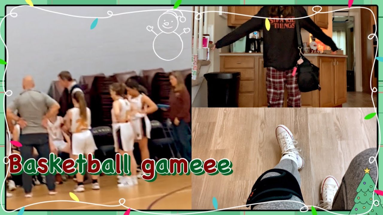 Come w me to my Basketball game | vlogmas day 6 - YouTube