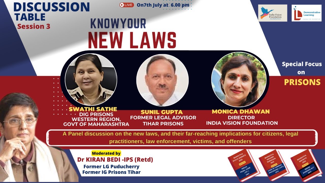 Discussion Table - Know Your Three Laws | Session 3 - YouTube
