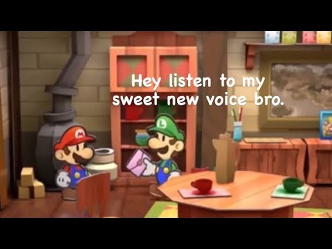 Luigi’s NEW Dialogue Text Box Voice In Paper Mario: TTYD Remake ( Vs ...