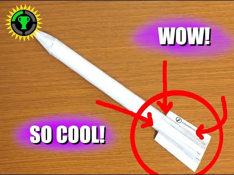 Paper Rocket Construction - YouTube