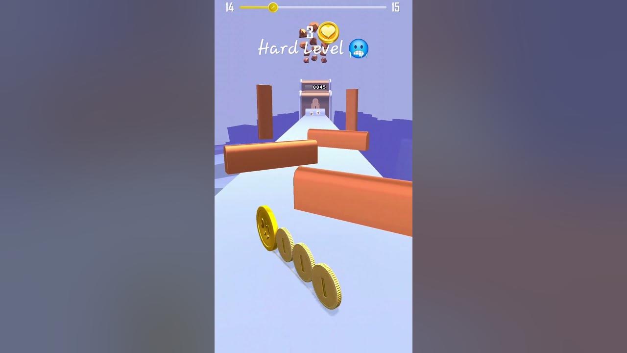 Coin rush hard level🥶🥶 #funny #comedy #gaming #games #gameplay #coinrush #gamexpro #cartoonfreak ...