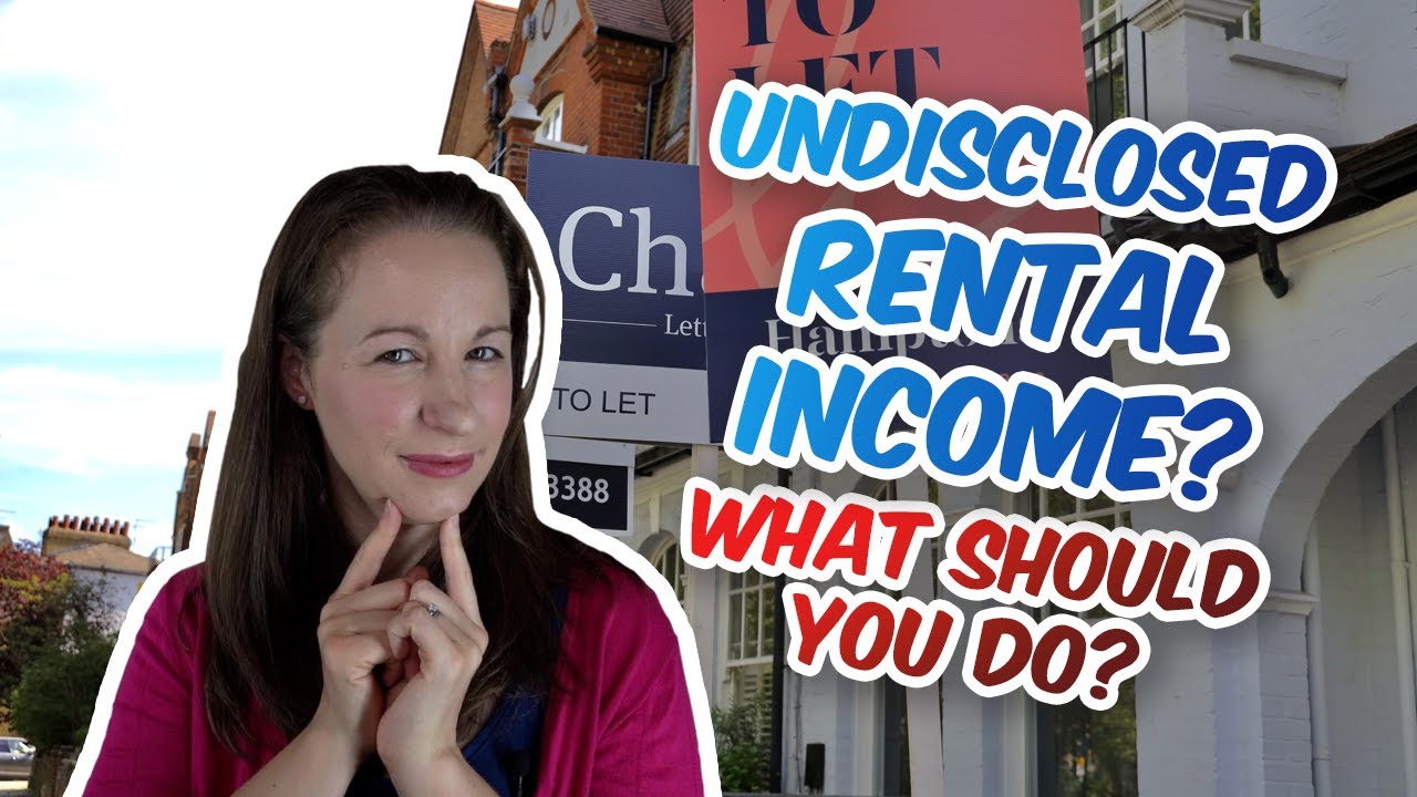 Have you got some undisclosed rental income? What should you do? - YouTube