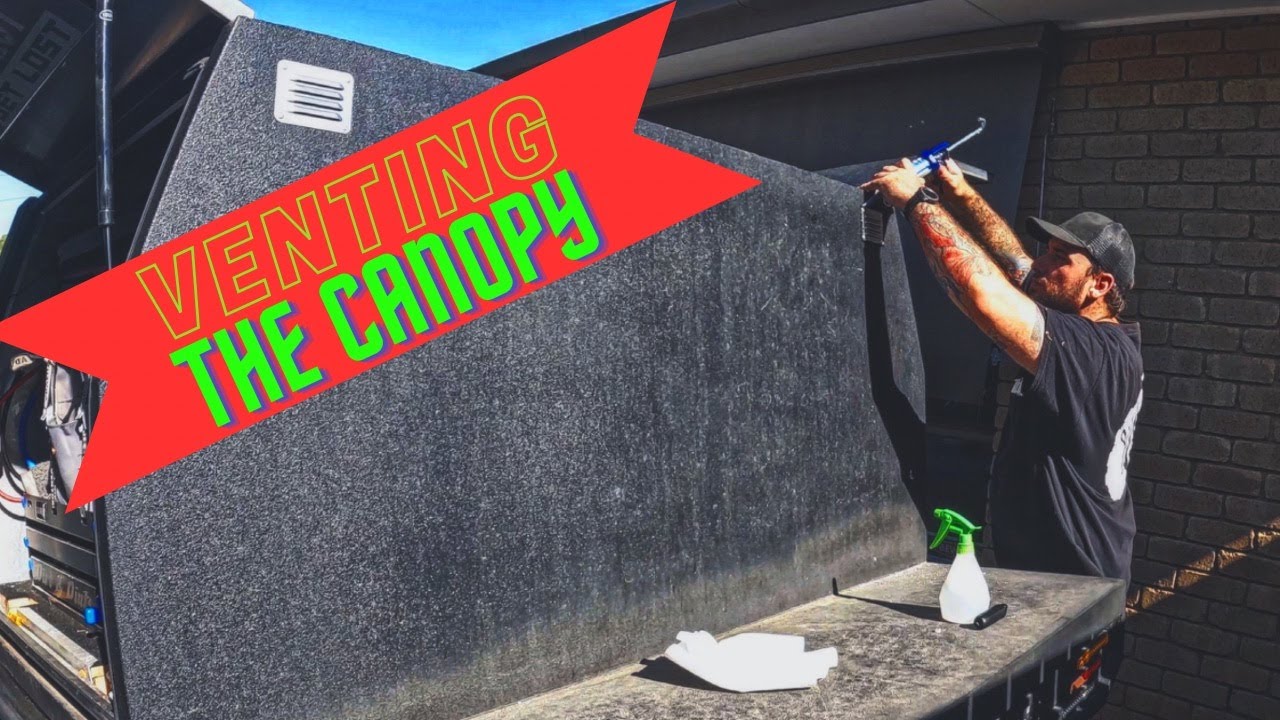 Adding ventilation to the canopy to reduce heat and stress on our ...