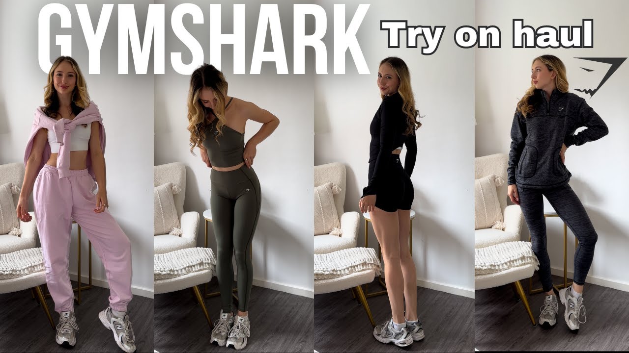 GYMSHARK OCTOBER TRY ON HAUL | fall must-haves 2023! - YouTube