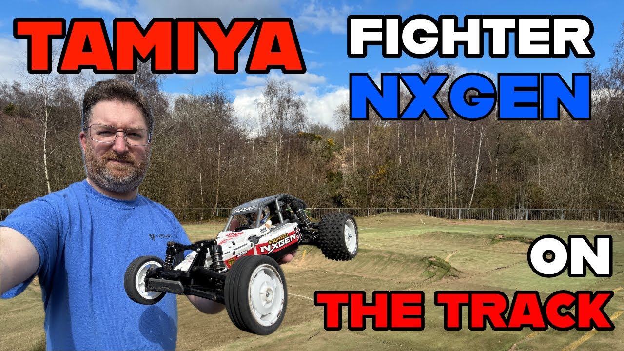 Tamiya Fighter Nxgen DT-04 First Run at Parkhall RC Track | RC Buggy ...