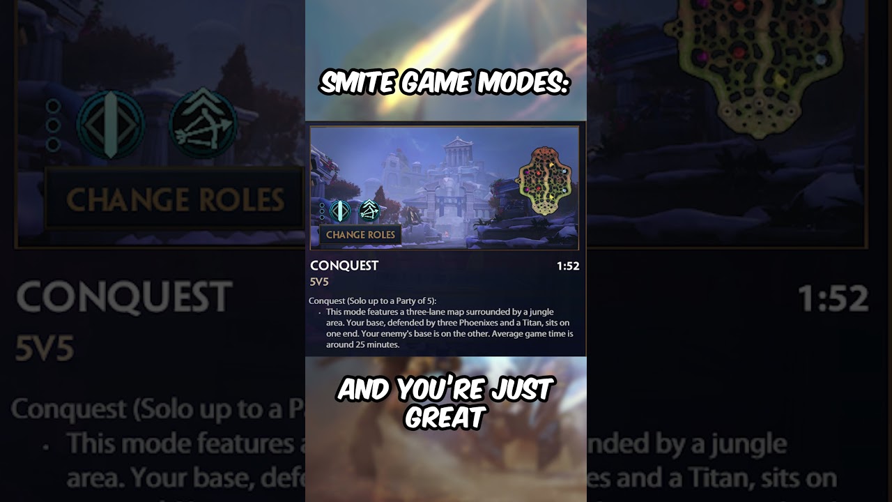 SMITE Game Modes: - YouTube