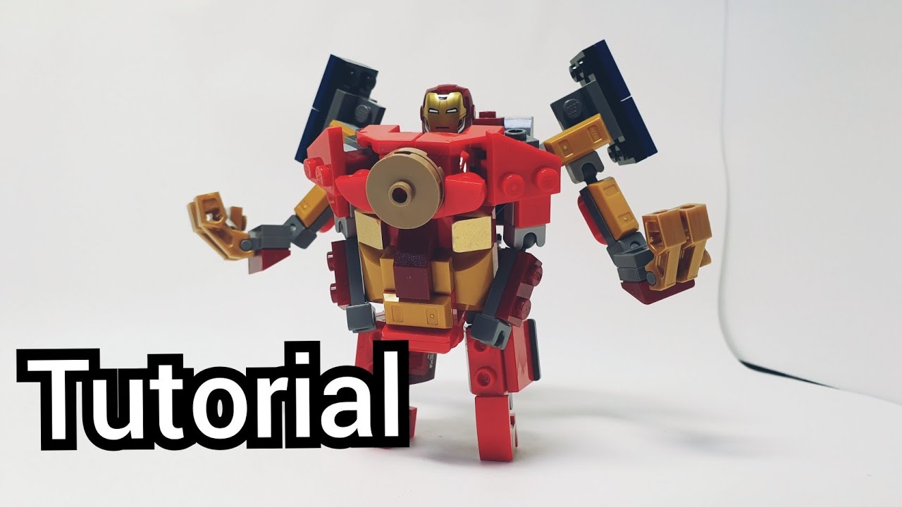 [Tutorial] Tutorial of LEGO 76140+76141 Alternative Build: Lagann - YouTube