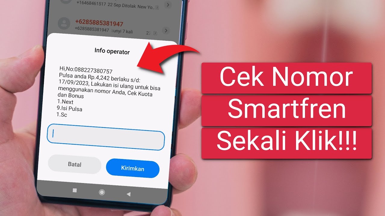 2 Cara Cek Nomor Smartfren - YouTube