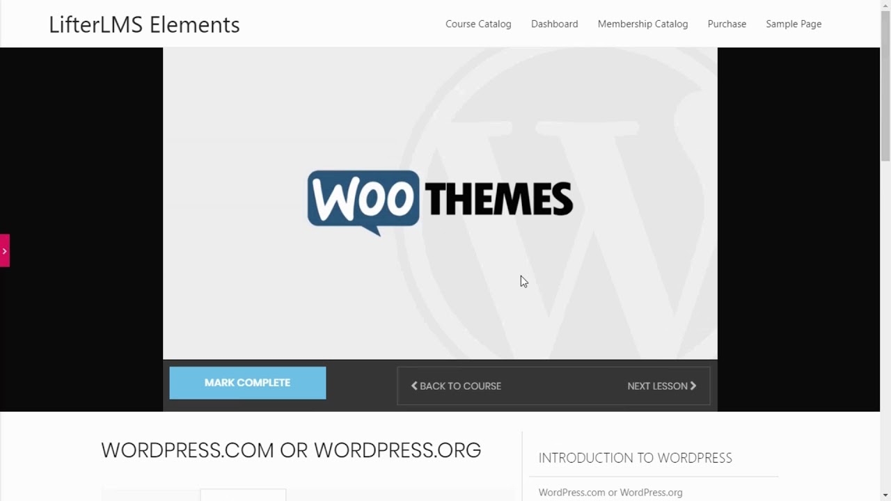 How to create a lesson layout with Elementor | LifterLMS Elements | Elementor with LifterLMS ...