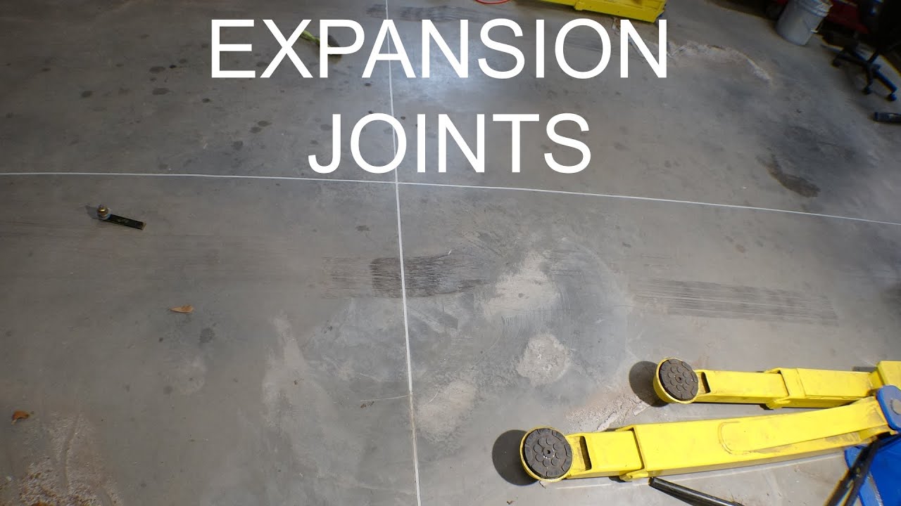 Cracking Concrete - Control Joint, Expansion joint filler replacement ...