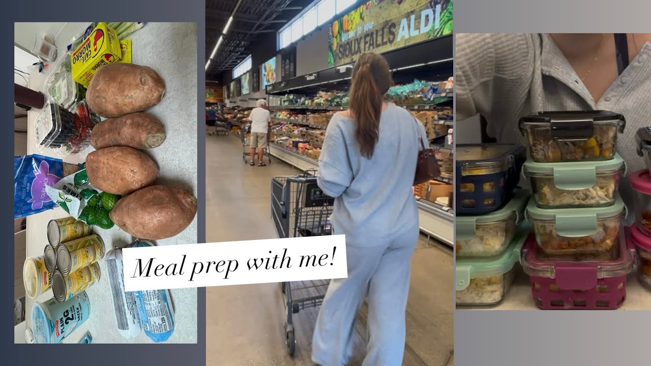 meal prep with me *nursing student addition - YouTube