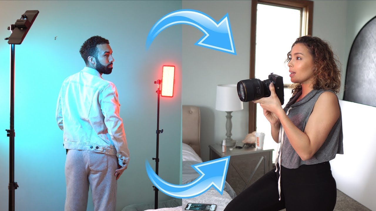 When the Photographer and Model switch roles... - YouTube