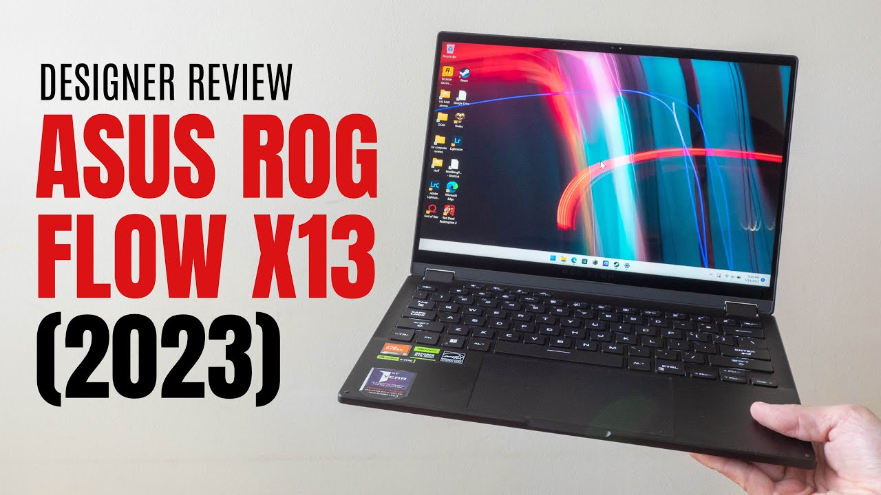 ASUS ROG Flow X13 (2023) review: Beautiful 1.3kg Gaming Laptop - YouTube