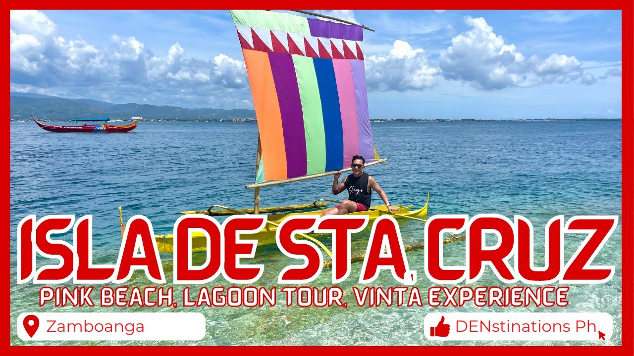 Pink Beach Sta. Cruz Island | DIY Budget and Fees 2023 | Sand Bar ...
