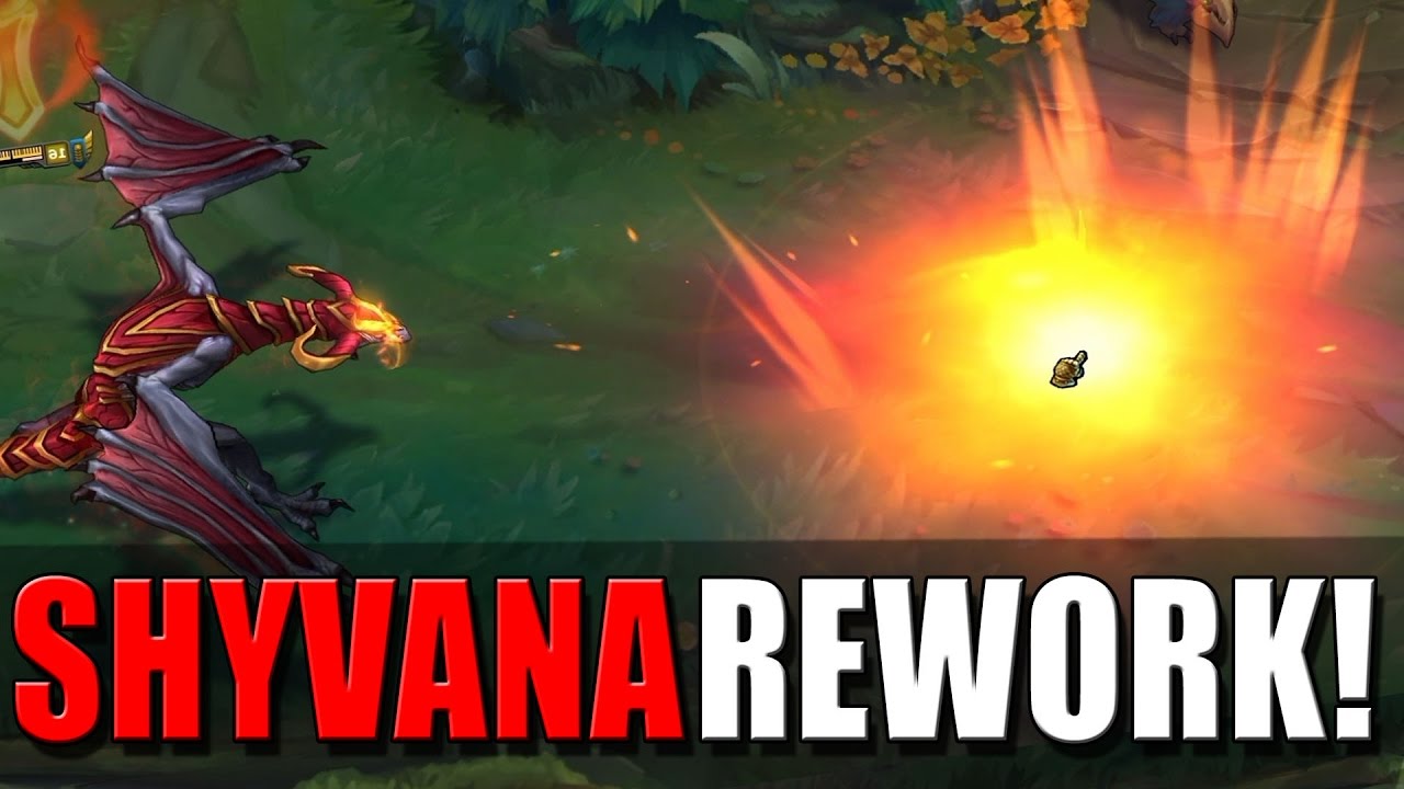 SHYVANA REWORK!! | New FIREBALL Ability - League of Legends - YouTube