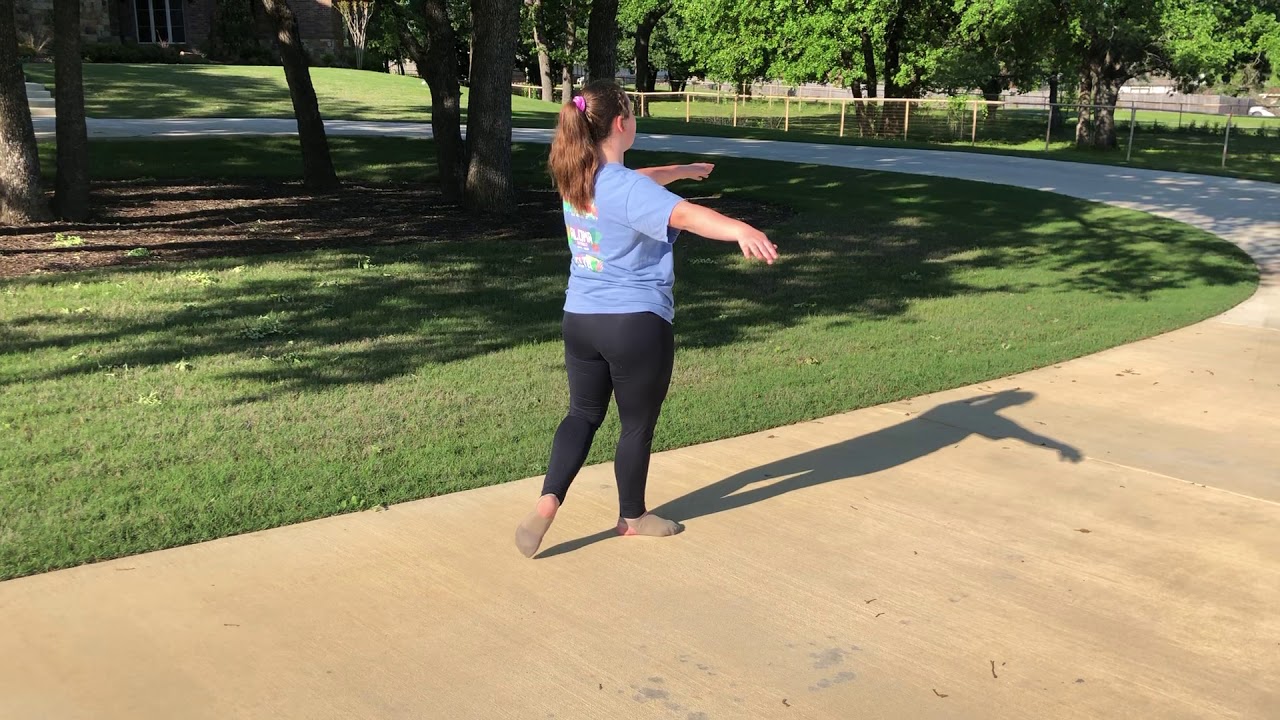 Right Saut de chat from the back - YouTube