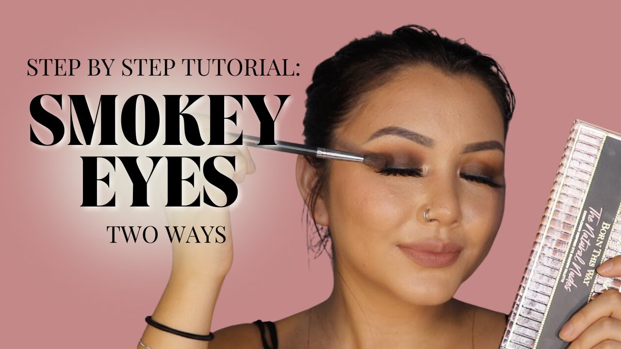 GLAM TUTORIAL: Smokey Eyes 2 Ways | Eyeshadow Basics - YouTube