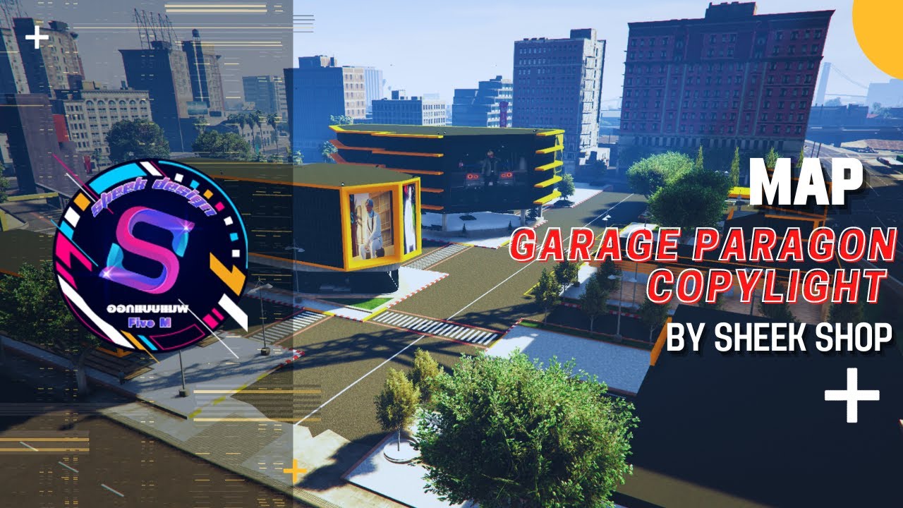 GTA V | FiveM Maps | Garage Paragon copylight By Sheek Shop - YouTube