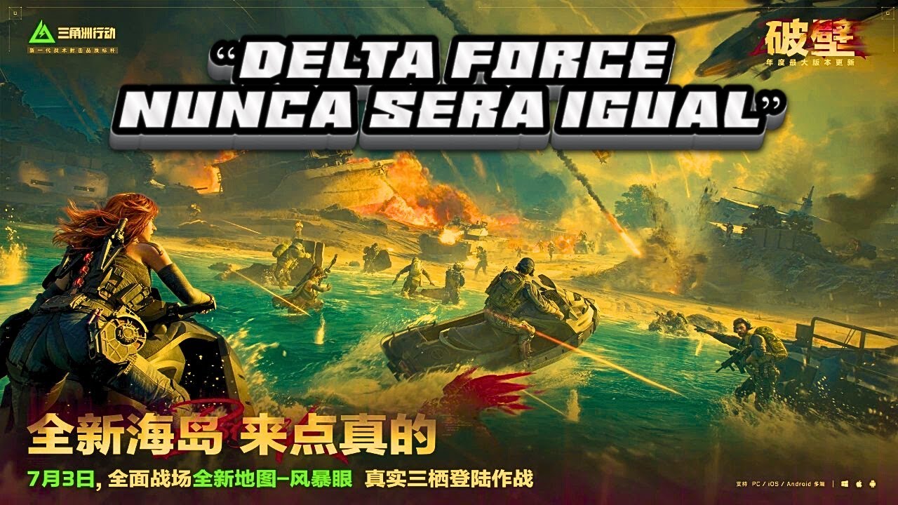 🔴 “¡ALERTA! DELTA FORCE filtra el Mapa CYCLONE expuesto antes de tiempo ...