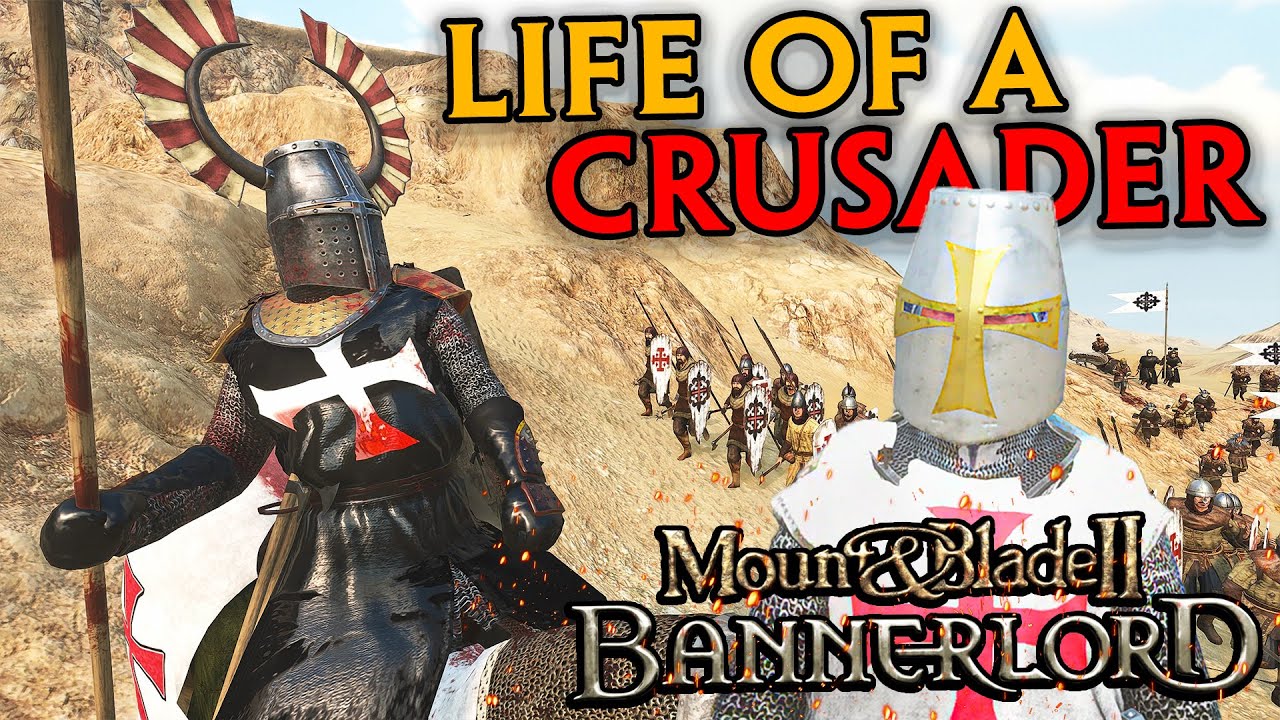 Epic Crusader Siege Defence - Mount & Blade II Bannerlord - YouTube