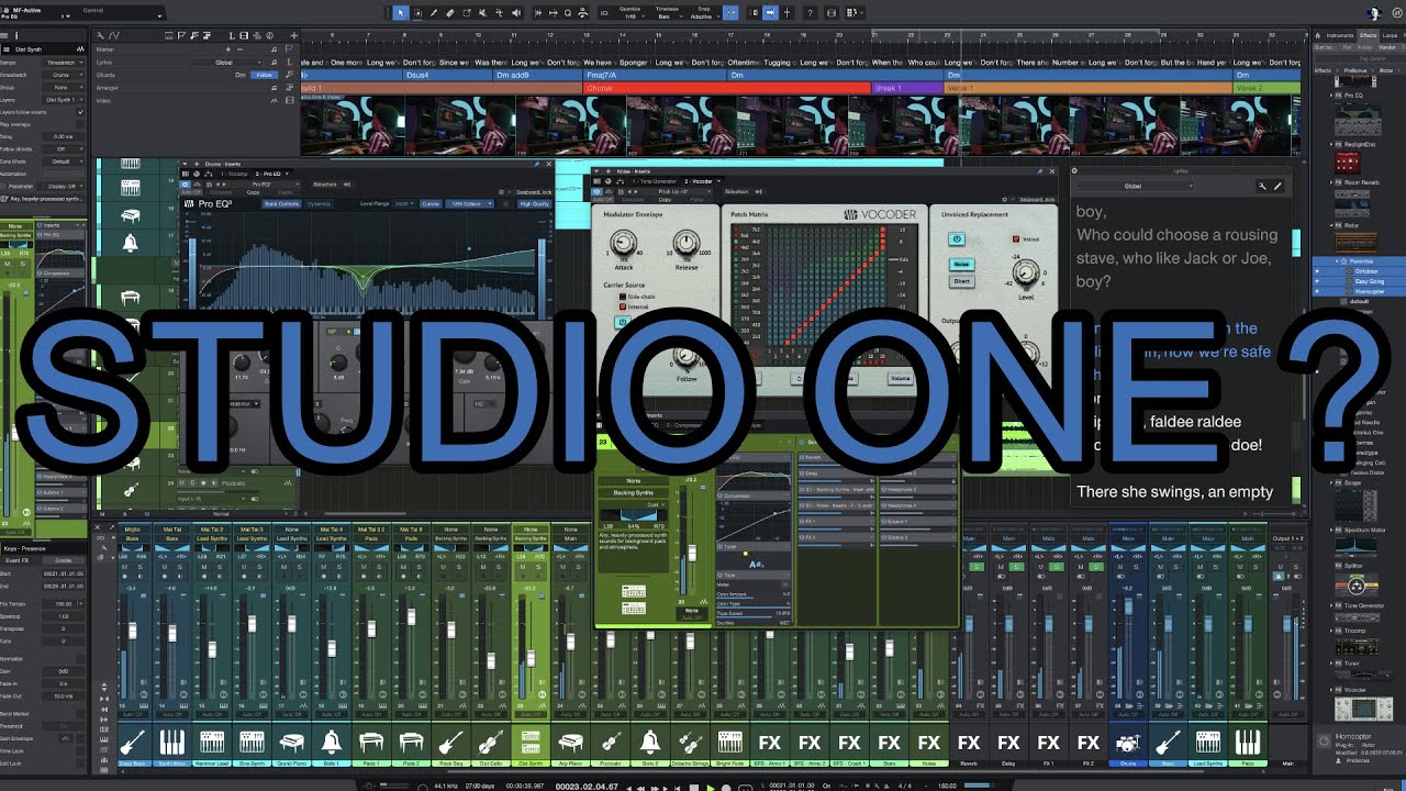 Back to Studio One...Maybe? - YouTube