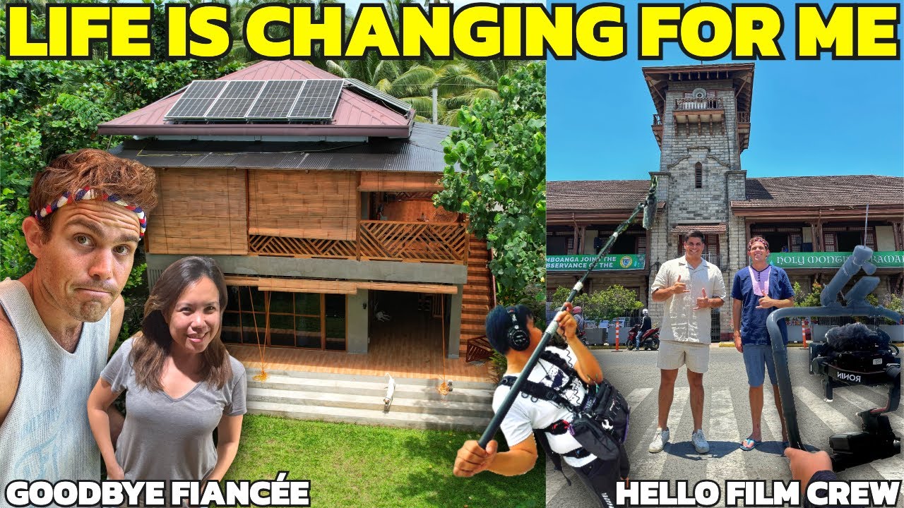 LIFE IS CHANGING - Philippines Beach Home to Filming Project! (Becoming ...